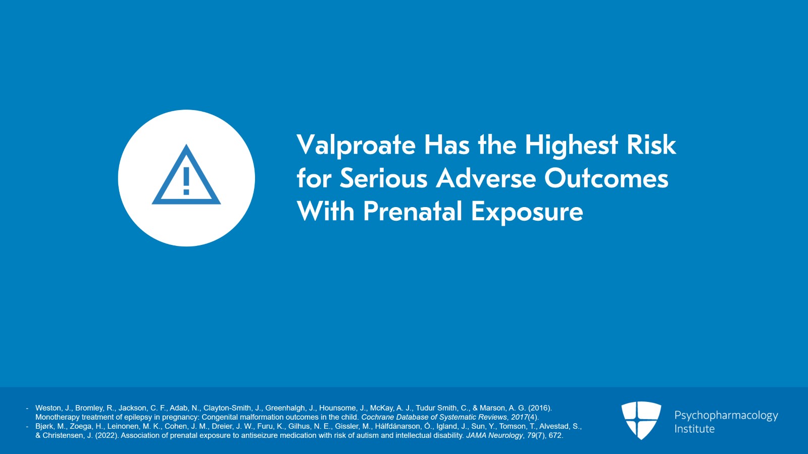 Risks of Using Valproate in Pregnancy | Psychopharmacology Institute